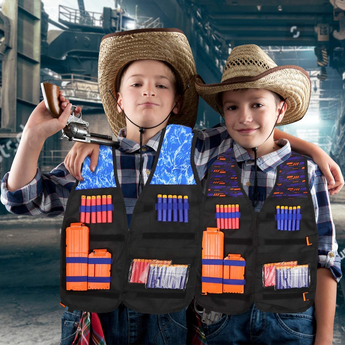 Tactical Vest Kits Compatible with Nerf Guns N-Strike Elite Series – JoyX